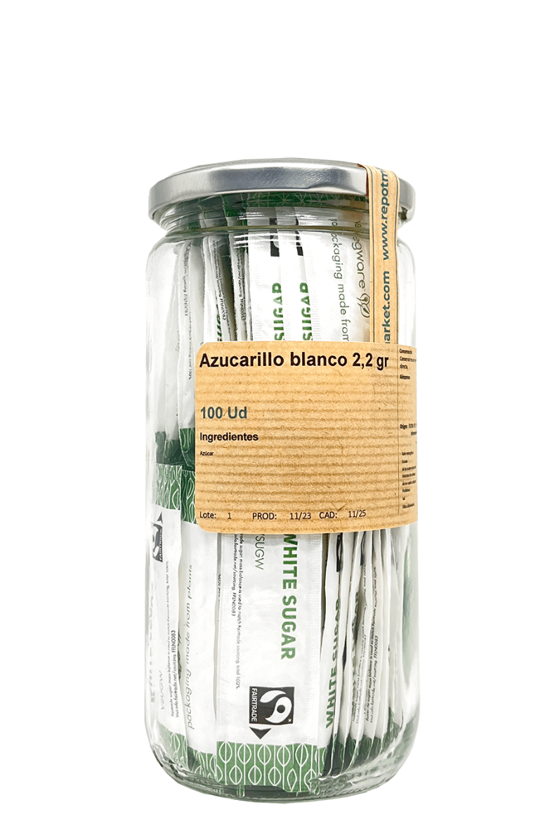 Azucarillo blanco 2,2 gr - 100 Ud – Re-pot market