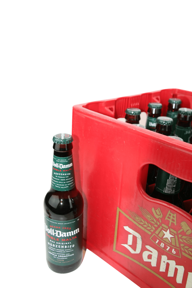 Cerveza Voll Damm en vidrio retornable 330 ml - Pack 24 Ud – Re-pot market