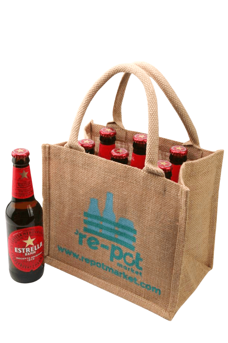 Cerveza Estrella Damm en vidrio retornable 330 ml - Pack 6 Ud – Re-pot ...